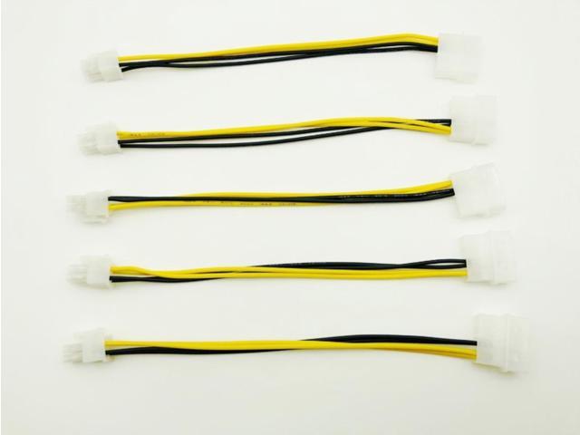 Click here for 5PCS P3 4Pin Power Supply to P4 12V Converter Adap... prices