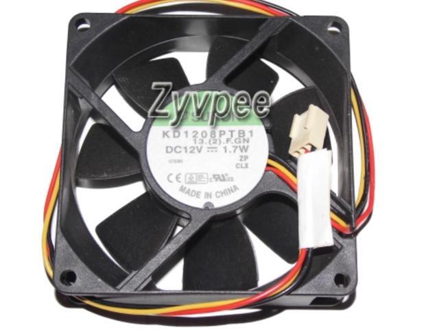 Click here for 80x80x25mm KD1208PTB1 13.(2).F. GN 12V 1.7W 3Wires... prices