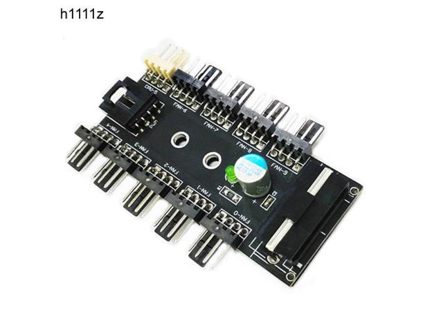 Click here for 4pin Fan Controller PC 1 to 10 4Pin Molex Cooler C... prices