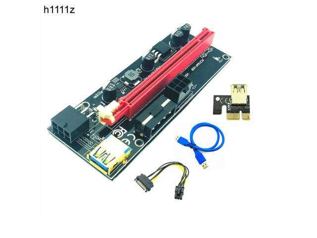 Click here for PCI-E pcie Riser 009 Express 1X 4x 8x 16x Extender... prices