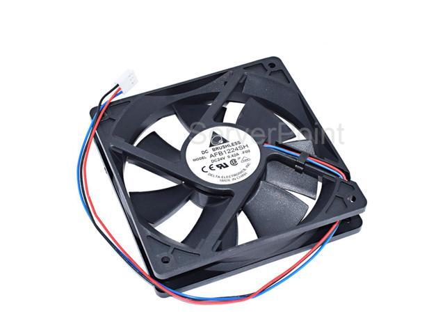 Click here for AFB1224SH DC24V 0.42A 120*120*25mm 3-Pin Square Co... prices