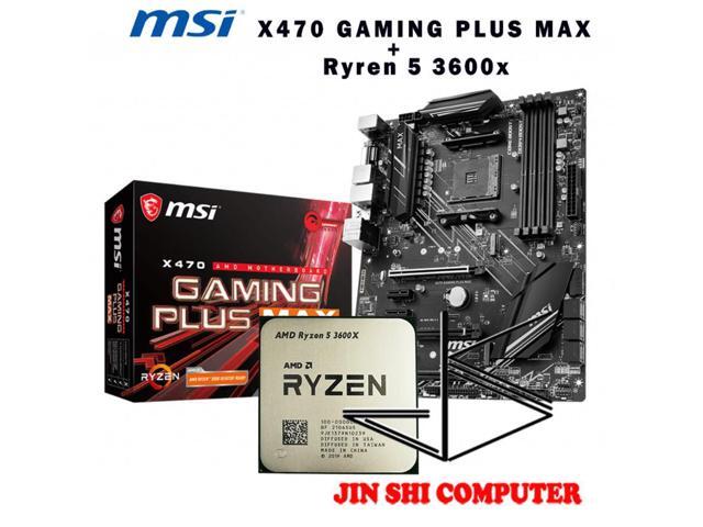 Click here for AMD Ryzen 5 3600X R5 3600X CPU + MSI X470 GAMING P... prices