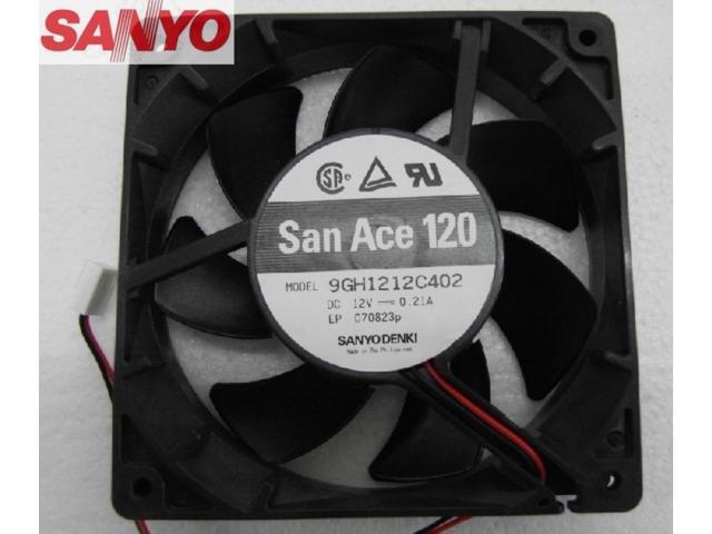 Click here for For Sanyo 9GH1212C402 12025 12cm DC12V 0.21A Dual... prices