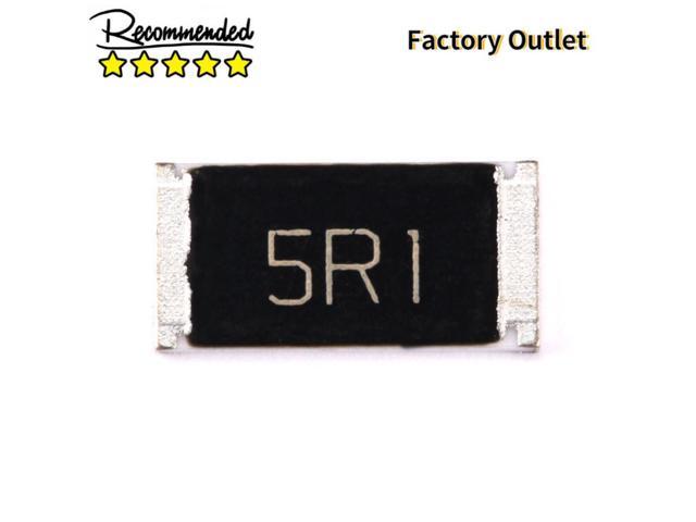 Click here for 50 pcs 2512 SMD Resistor 5.1 ohm 5.1R 5R1 Chip Res... prices