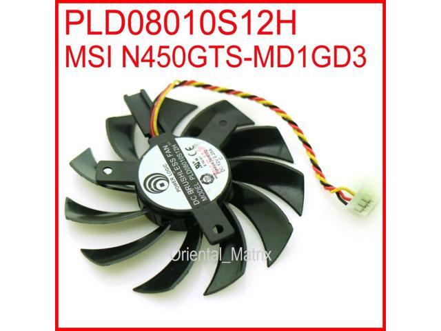 Click here for PLD08010S12H 12V 0.25A 75mm 3Wire 4Pin Fan For MSI... prices