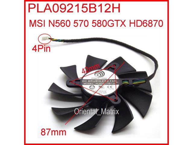Click here for DC BRUSHLESS FAN PLA09215B12H 12V 0.55A 87mm VGA F... prices