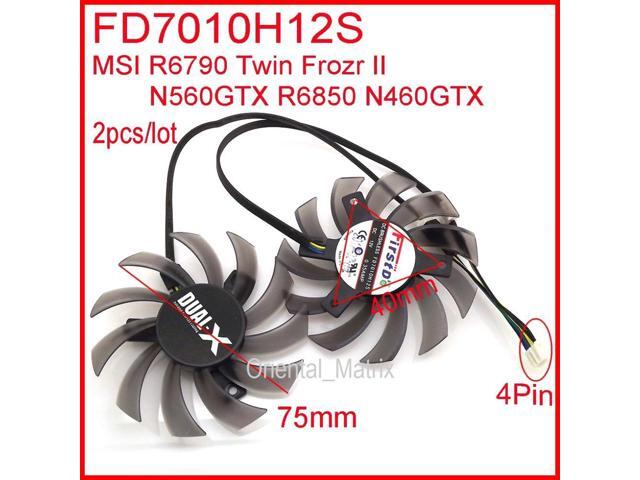 Click here for 2pcs/lot FD7010H12S DC 12V 0.35A 75mm 40*40*40mm F... prices