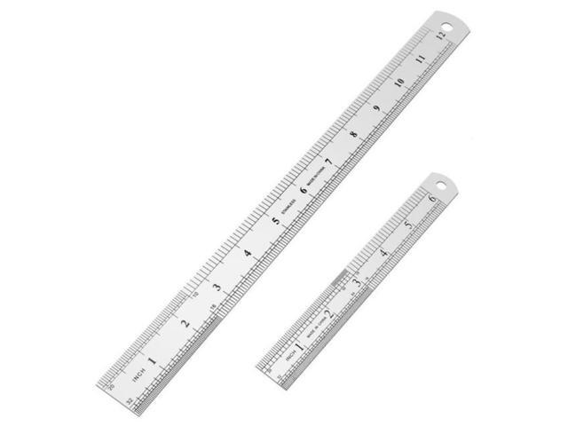 Click here for Stainless Steel Ruler 12 Inch + 6 Inch Metal Ruler... prices