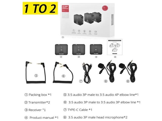 Click here for YELANGU MX5S 2.4G 2 Transmitter 1 Receiver Wireles... prices