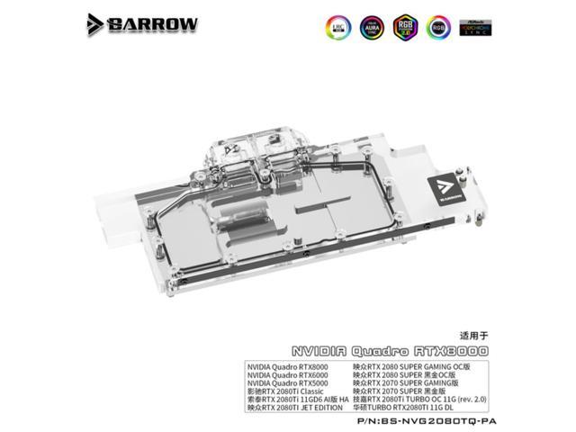 Click here for BARROW BS-NVG2080TQ-PA use for NVIDIA Quadro RTX50... prices