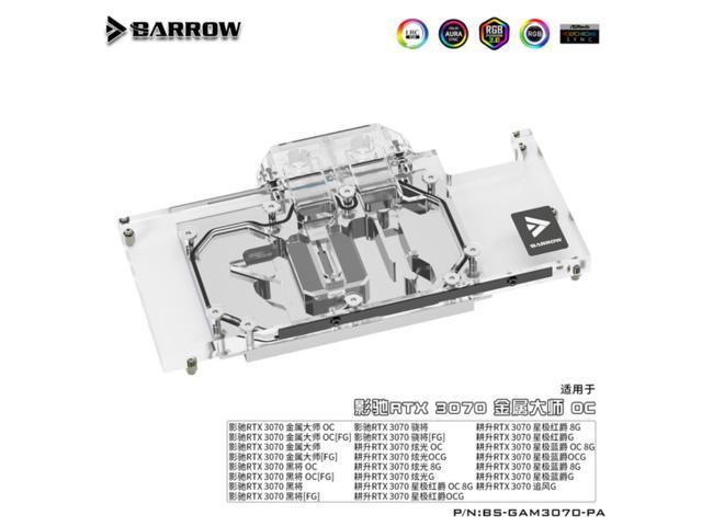 Click here for Barrow BS-GAM3070-PA full coverage GPU Water Block... prices