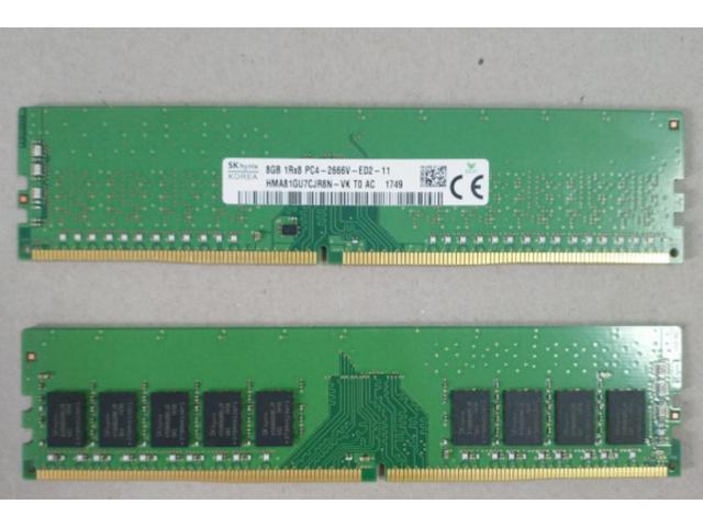 Click here for RAM HMA81GU7CJR8N-VK 8G 1RX8 PC4-2666V ECC UDIMM p... prices