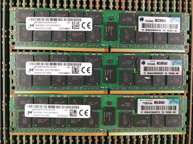 Click here for 726719-B21 752369-081 16G 2RX4 PC4-2133P server me... prices