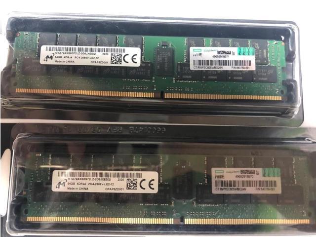 Click here for RAM Applies to HPE 815101-B21 840759-091 64GB 4Rx4... prices