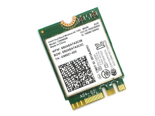 Click here for For Intel 7260NGW Dual Band Wireless-AC 7260 802.1... prices