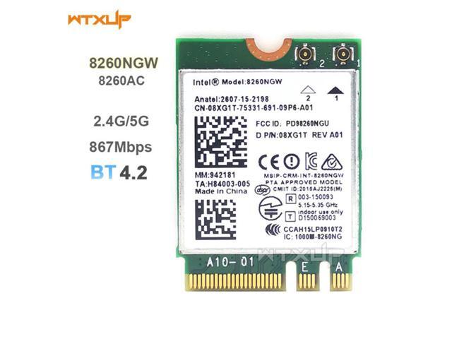 Click here for Dual Band For Intel Wireless AC 8260 8260NGW NGFF... prices
