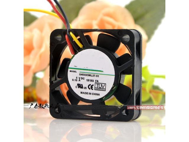 Click here for U40X05ML27-51 4cm 4010 5V 0.10A ultra-quiet fan prices