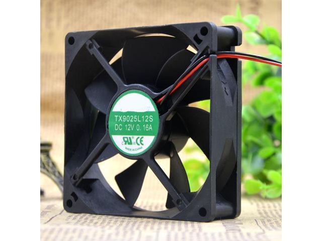 Click here for TX9025L12S 12V 0.16A 9cm 9025 2-wire cooling fan prices