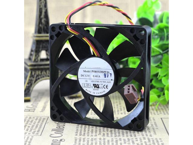 Click here for PV801512MSPFOA 12V 0.4A 8015 3 wire cooling fan prices