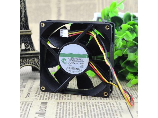 Click here for KDE1208PKV1 12V 1.6W 8cm 8020 3 wire cooling fan prices