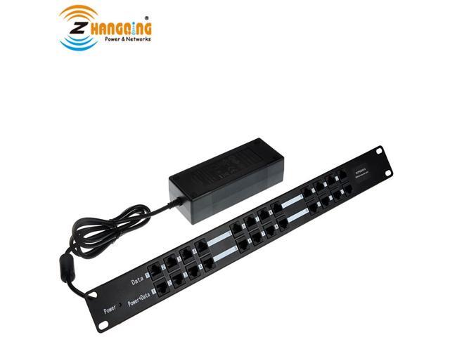 Click here for 100M Passive PoE Injector PoE Midspan 12 Port Incl... prices