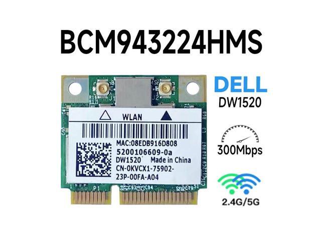 Click here for MINI PCI-E WIFI Card DW1520 BCM4322 Wireless AGN B... prices