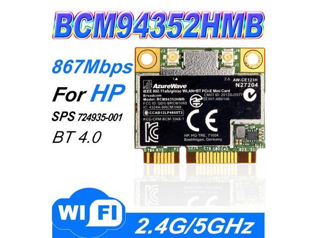 Click here for BroadCom BCM4352 BCM94352HMB Half Mini PCIe PCI-ex... prices