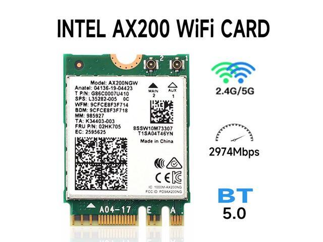 Click here for For Intel AX200 Band 2400Mbps Wireless NGFF M.2 Bl... prices