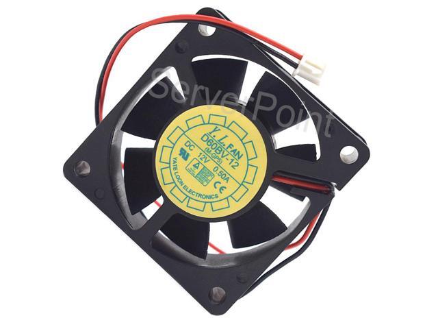 Click here for For D60BV-12 DC 12V 0.50A 60*60*25 6CM 2 wire doub... prices