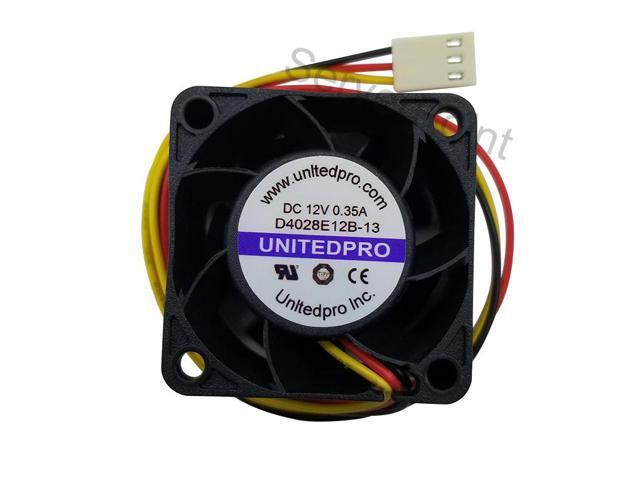 Click here for For D4028E12B-13 DC 12V 0.35A 3 wire 40x40x28mm Se... prices