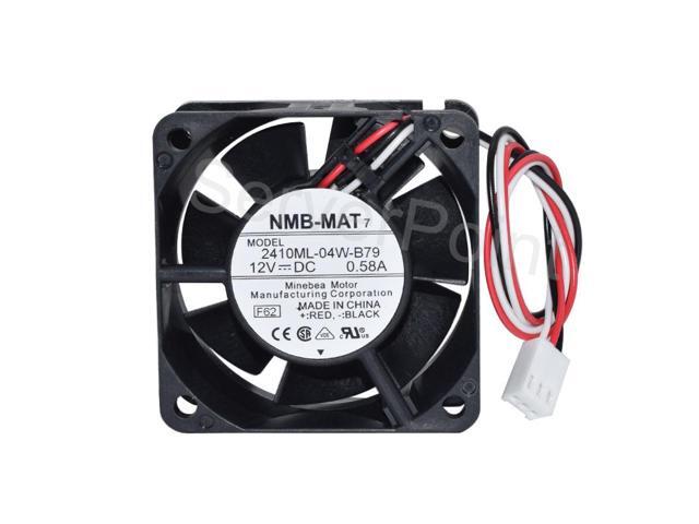 Click here for For 2410ML-04W-B79 6025 6CM 12V 0.58A three wire s... prices