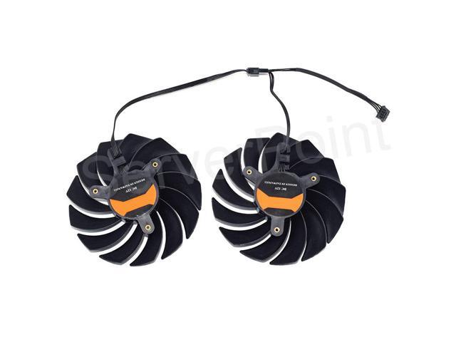 Click here for Well Tested A Pair Fans DC 12V For COLORFUL RTX308... prices