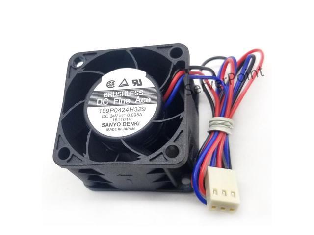 Click here for For Denki 109P0424H329 Server Square Fan DC 24V 0.... prices