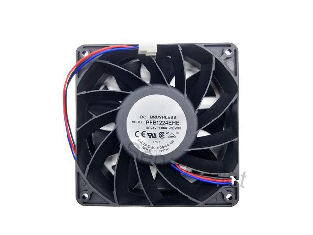 Click here for for Delta PFB1224EHE 12CM 12038 24V 1.08A two line... prices