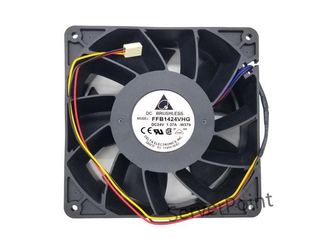 Click here for FFB1424VHG 14050 14CM 24V 1.37A fan drive three-li... prices