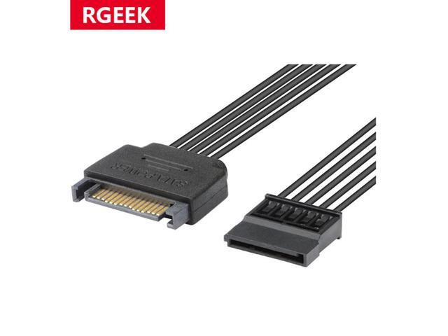 Click here for 30cm 15Pin SATA Power Extension Cable 18AWG Male T... prices