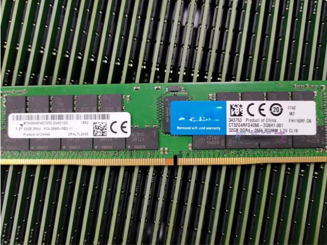 Click here for For MT/Micron Ying Ruida CT32G4RFD4266 32G 2RX4 PC... prices