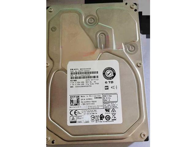 Click here for For DELL MG04SCA60EE 03PRF0 SAS 12Gbps 3.5 7.2K 6T... prices