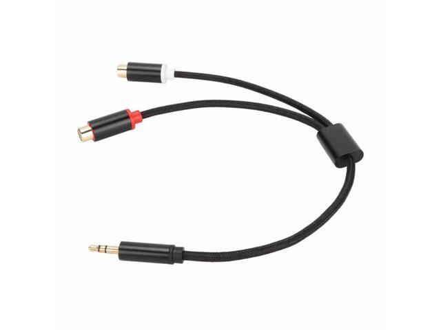 Click here for OIAGLH 3.5mm Male to 2 RCA Female Cable HiFi Gold... prices