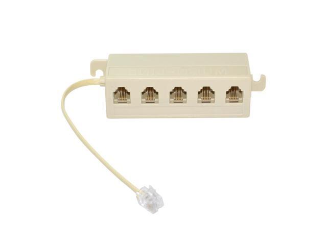 Click here for Beige Color 5 Way Outlet 6P4C RJ11 RJ12 Telephone... prices
