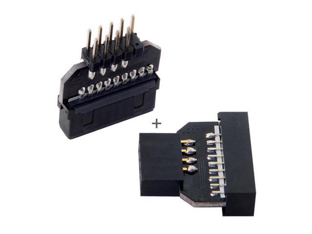 Click here for 1set Reversible USB 2.0 9Pin Housing to Motherboar... prices