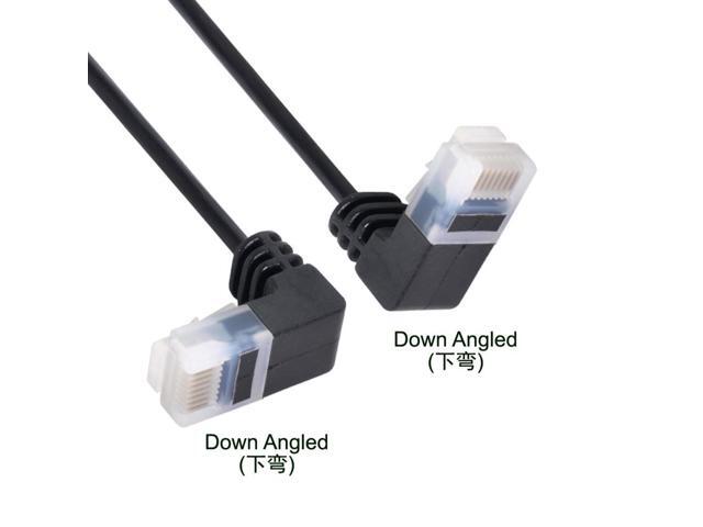 Click here for Cablecc Cat6 Ethernet Cable RJ45 Down Angled 25cm... prices