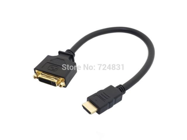 Click here for 10cm DVI Female to HDMI Male Adapter Converter Cab... prices
