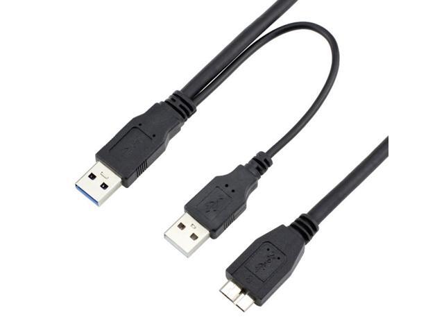 Click here for Micro USB Cable for Mobile HDD Dual USB3.0 A Male... prices