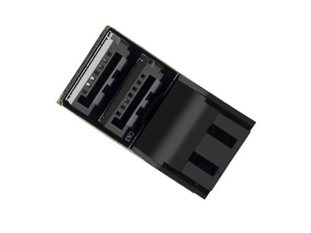 Click here for Dual SATA 7Pin Female to 7Pin Male Vertical 90 Deg... prices