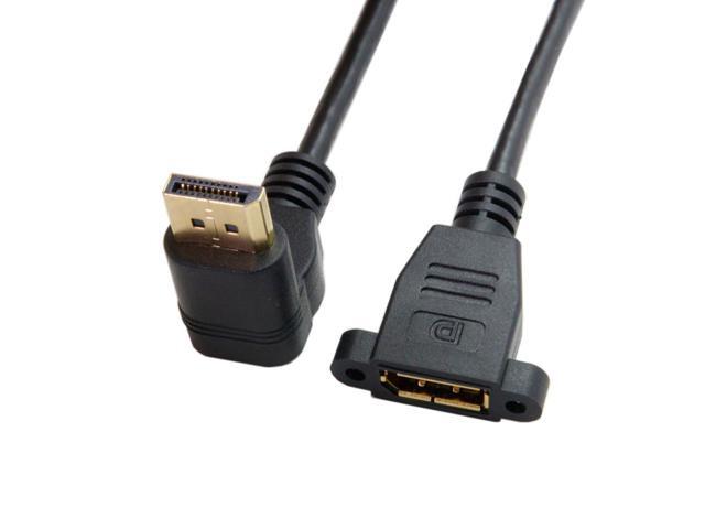 Click here for DisplayPort Display Port Male to Female 90 Degree... prices