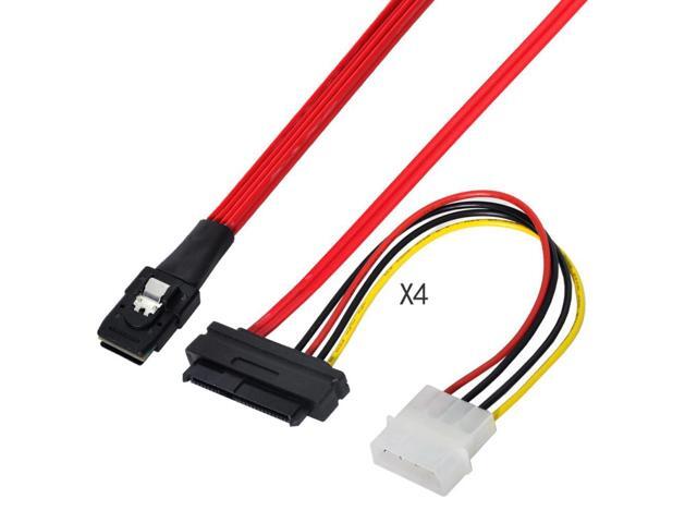 Click here for Mini-SAS SFF-8087 to 4 SAS Cable 3.28 Ft MINI SAS... prices