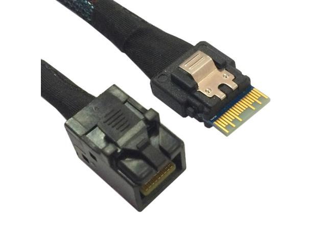 Click here for 50cm Slim Line SAS 4.0 SFF-8654 4i 38pin Host to H... prices