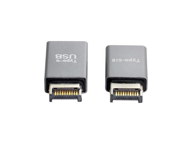 Click here for 2pcs USB 3.1 Front Panel Header Male Type-E to Typ... prices