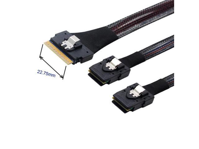 Click here for PCI-E Ultraport Slimline SAS Slim 4.0 SFF-8654 8i... prices